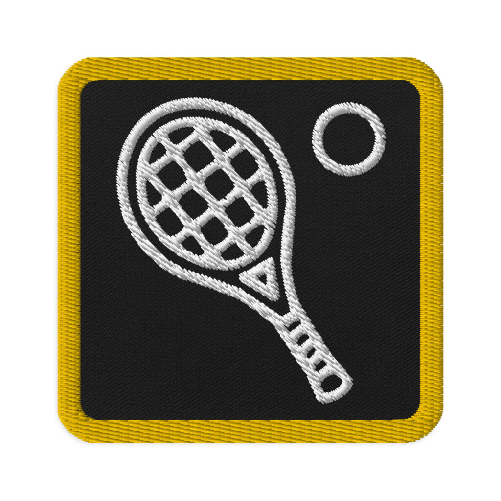 Tennis Embroidered patch – Dream C.U.C.