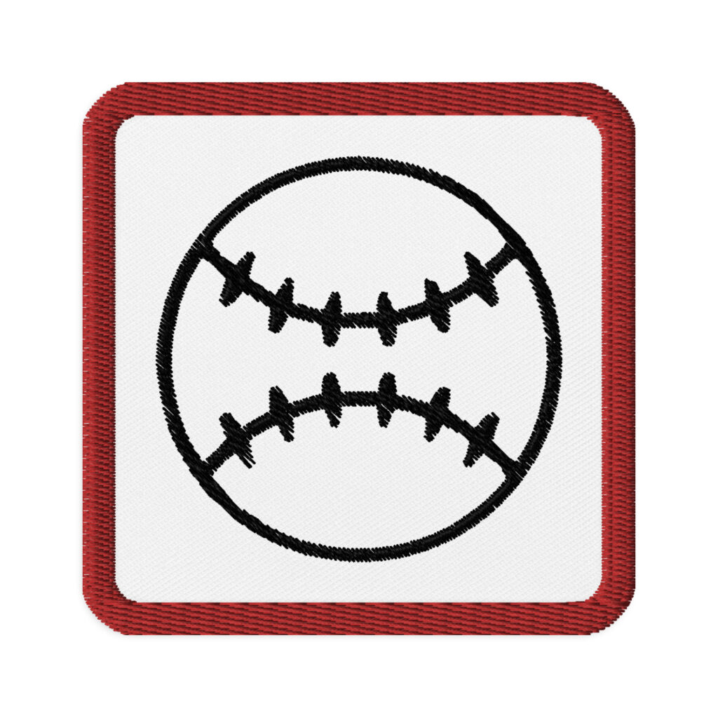 Baseball Embroidered patch – Dream C.U.C.